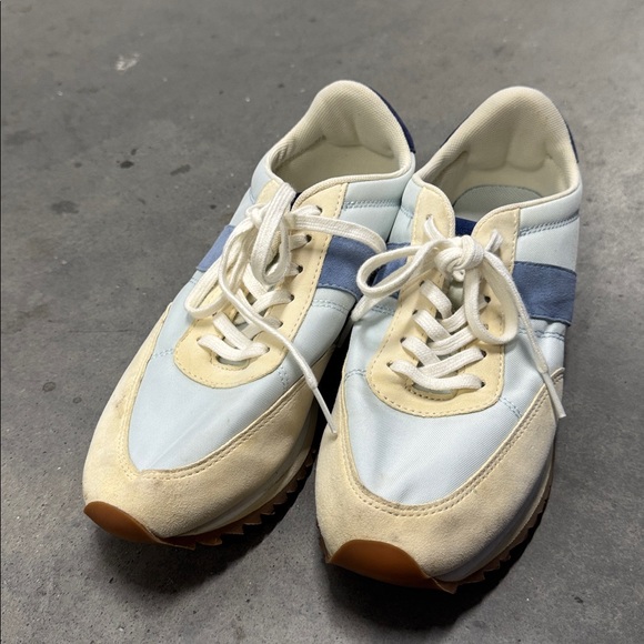 J. Crew | Shoes | Jcrew Trainers In Blue Colorblock Size 7 | Poshmark